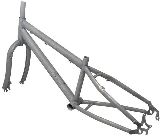 frame + fork MINIfatbike for 20 inch fat-wheels - steel FAT-BMX OOZEE ...