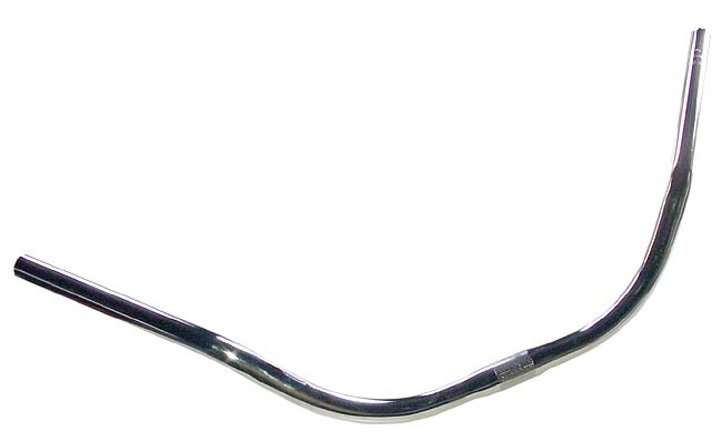 cruiser bicycle handlebar MOON 70 cm 25,4 - CHROME - steel T87586 ...